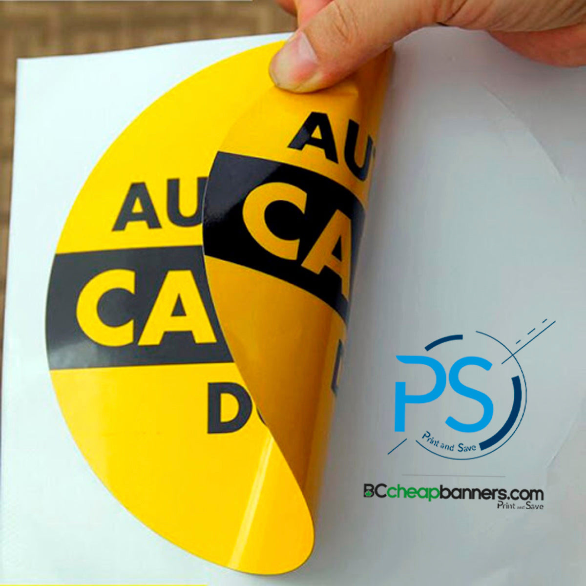 Double Sided vinyl — Print and Save